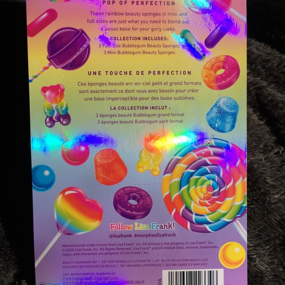 Morphe | Makeup | Morphe X Lisa Frank Sponge Set Nwt | Poshmark